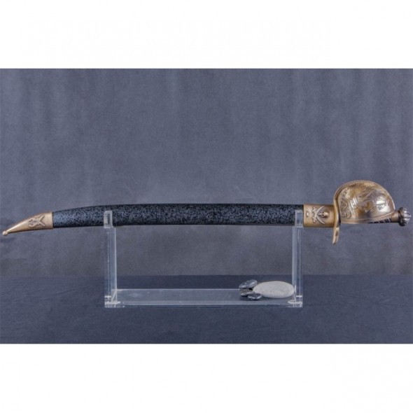 Buy Pirate Cutlass Sword with Ship Hilt and Scabbard | CAESARS ...
